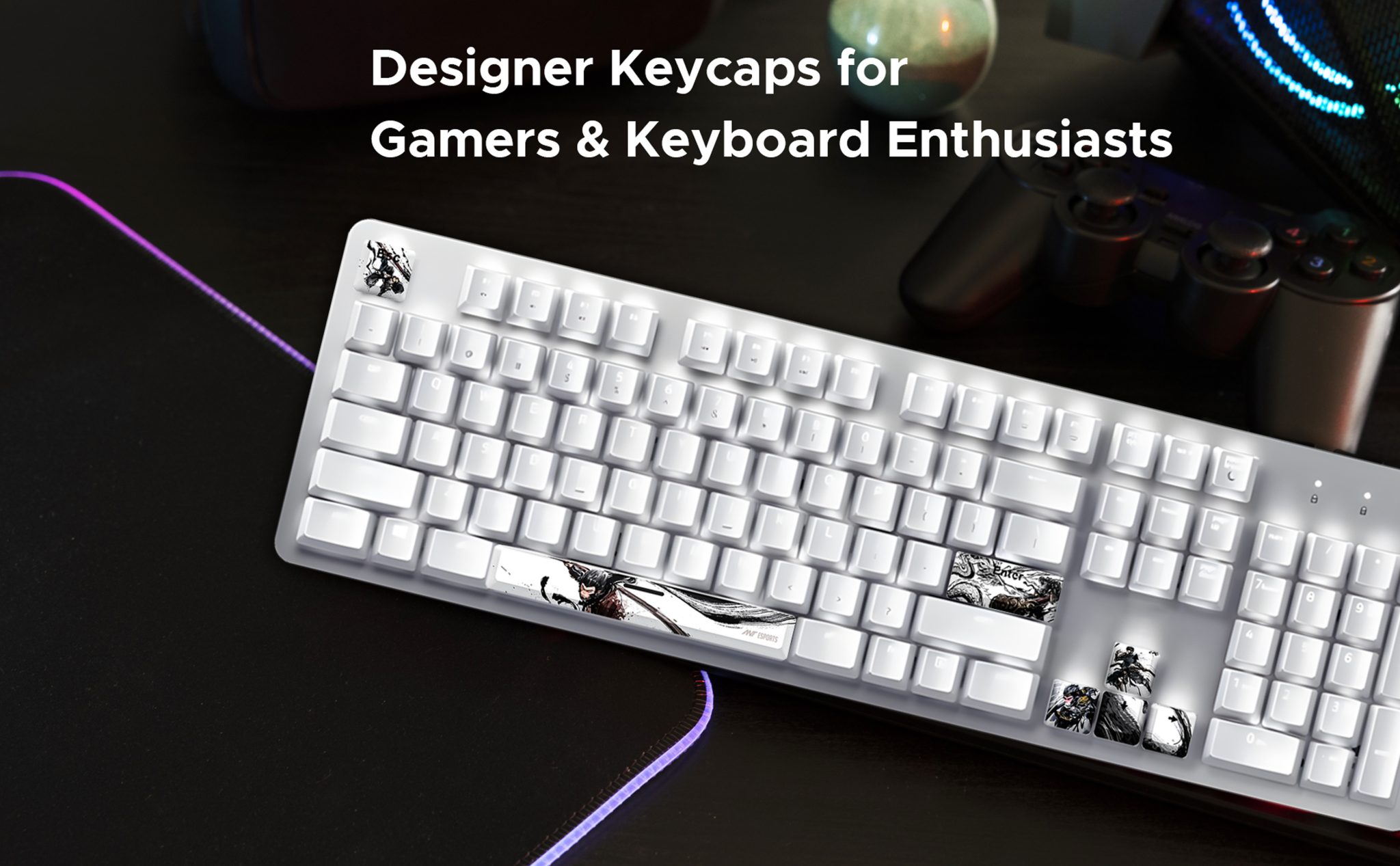 Ant Esports PBT Keycaps Switches for Mechanical Keyboard Ape Valley ...