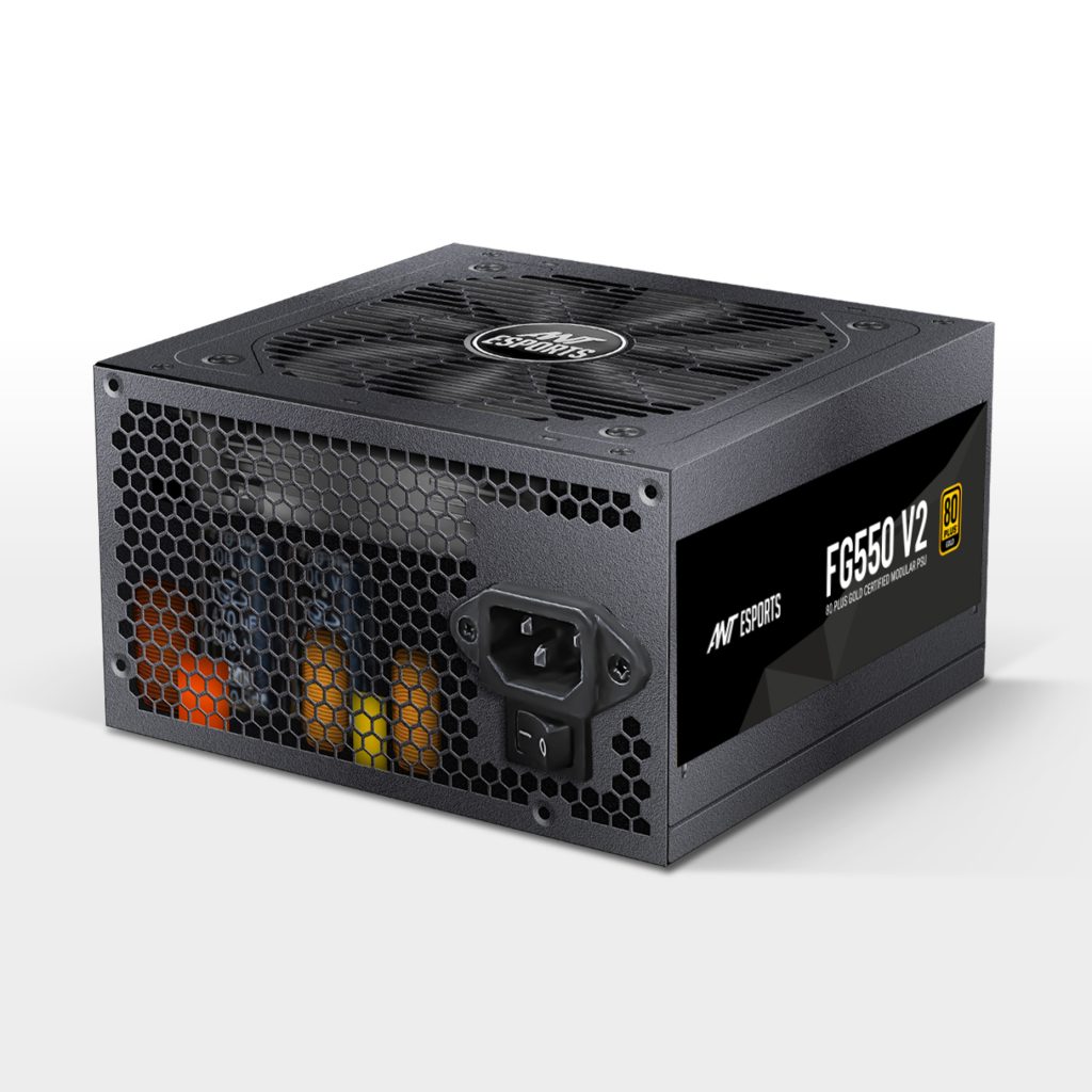 Ant Esports FG550 V2 550W 80+Gold Full Modular Black Power Supply - ANT ...